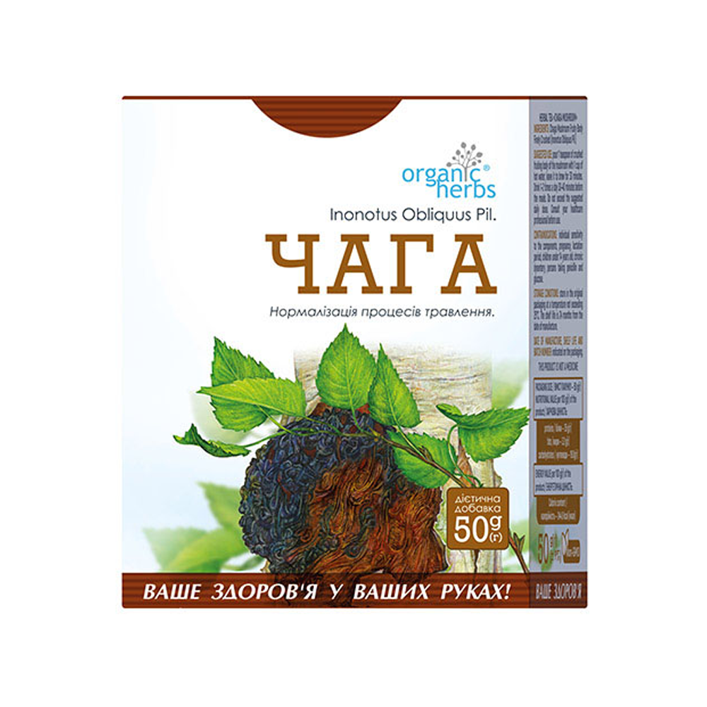 Czaga syberyjska (huba brzozowa) - napar 50g ARAM Natura
